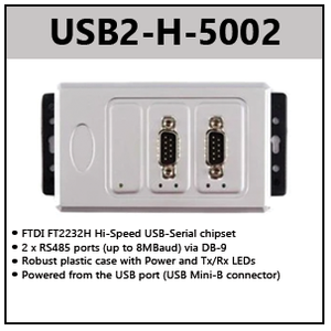 USB to RS485 adapters (HIGH SPEED) — Connective Peripherals - Global Store